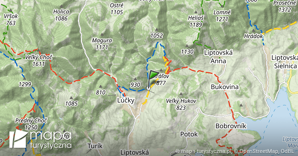 Kalameny, jazierko - mapa szlaków turystycznych | mapa-turystyczna.pl