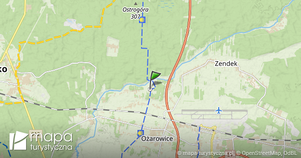Kolonia Przysieki - mapa szlaków turystycznych | mapa-turystyczna.pl