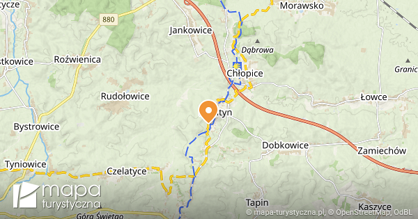 Boratyn, skrzyżowanie - mapa szlaków turystycznych | mapa-turystyczna.pl