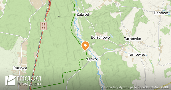 Smolniki - mapa szlaków turystycznych | mapa-turystyczna.pl