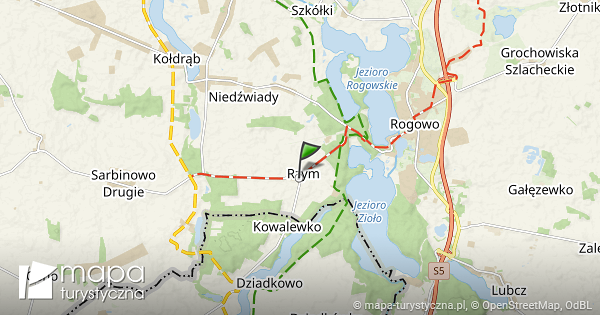 Rzym - mapa szlaków turystycznych | mapa-turystyczna.pl