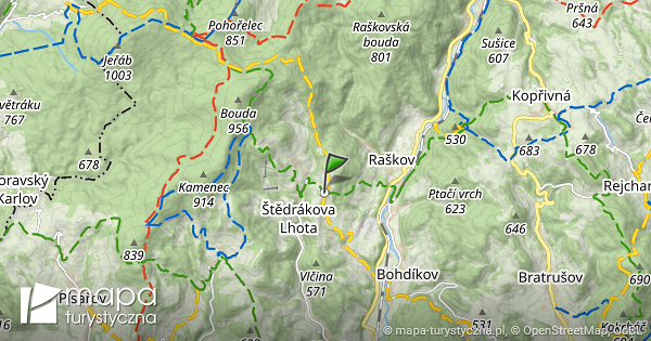 Rovinka - mapa szlaków turystycznych | mapa-turystyczna.pl