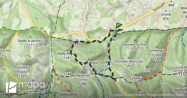Trasa: Gronik – Gronik | mapa-turystyczna.pl