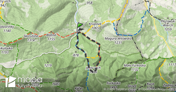 Trasa: Oravice – Oravice | mapa-turystyczna.pl