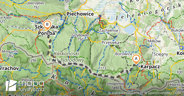 Trasa z: Świątynia Wang | mapa-turystyczna.pl