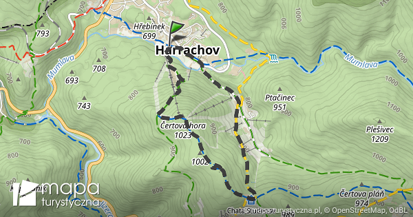 Trasa: Harrachov – Harrachov | mapa-turystyczna.pl