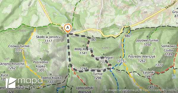 Trasa: Kiry – Kiry | mapa-turystyczna.pl