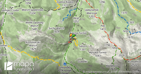 Trasa: Dolina Kościeliska, szlak do Mylnej Jaskini – Jaskinia ...