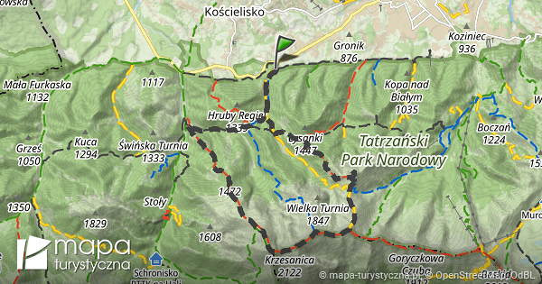 Trasa: Gronik – Gronik | mapa-turystyczna.pl