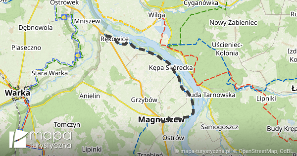 Magnuszew - Mniszew | mapa-turystyczna.pl