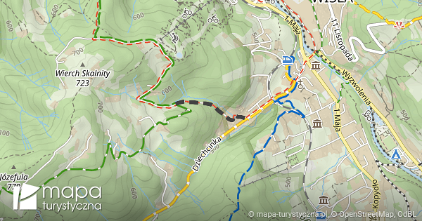 Wisła, ul. Skolnity - Wisła, ul. Skolnity | mapa-turystyczna.pl