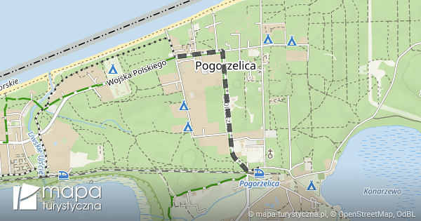 Pogorzelica, ul. Słoneczna - Pogorzelica | mapa-turystyczna.pl