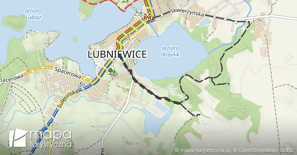 Odejście na skałki - Lubniewice | mapa-turystyczna.pl