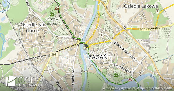 Żagań, Plac Wolności - Żagań | mapa-turystyczna.pl