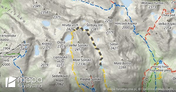 Vodospád Skok - Bystrá lávka | mapa-turystyczna.pl