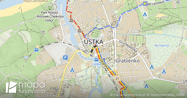 Ustka, dworzec kolejowy - Ustka | mapa-turystyczna.pl