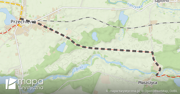 Przechlewo - Płaszczyca | mapa-turystyczna.pl