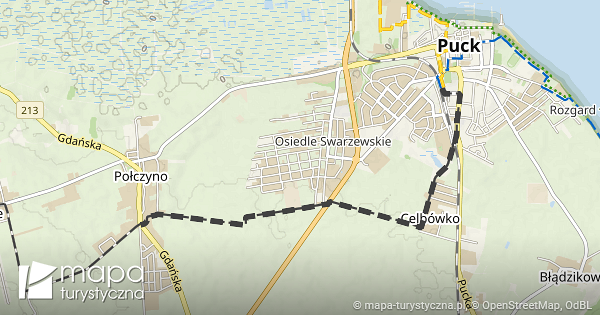 Puck - Połczyno | mapa-turystyczna.pl