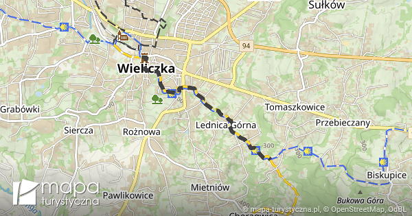 Wieliczka, zamek - Lednica Górna | mapa-turystyczna.pl