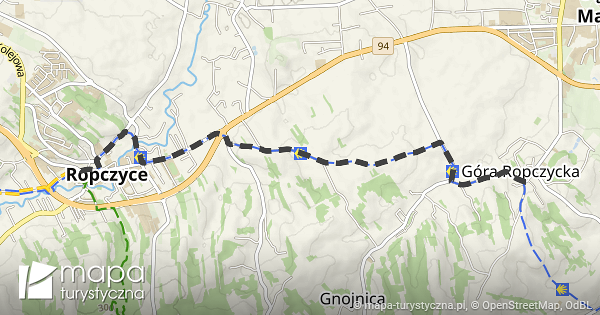 Góra Ropczycka - Ropczyce, ul. Zielona | mapa-turystyczna.pl
