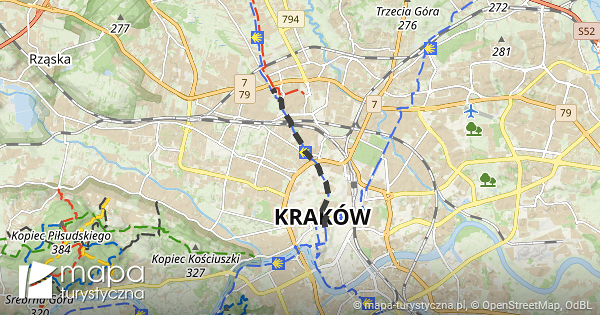 Kraków - Kraków, Park Krowoderski | mapa-turystyczna.pl