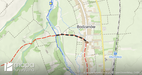 Bodzanów - Bodzanów, most | mapa-turystyczna.pl