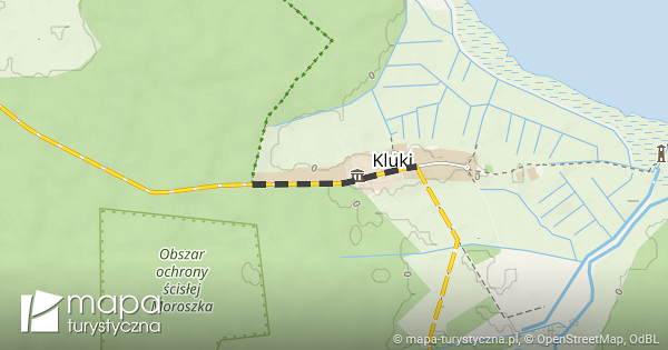 Kluki, leśniczówka - Kluki | mapa-turystyczna.pl