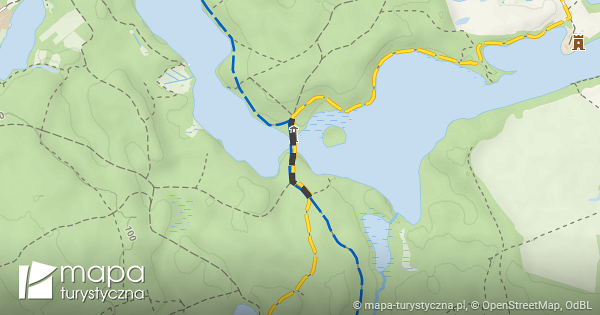 Rozejście szlaków - Most Pojednania, parking | mapa-turystyczna.pl