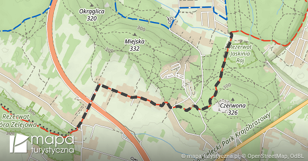 Jaskinia Raj - Zelejowa | mapa-turystyczna.pl