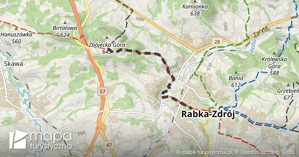 Pod Zbójecką Górą - Rabka-Zdrój, cmentarz | mapa-turystyczna.pl