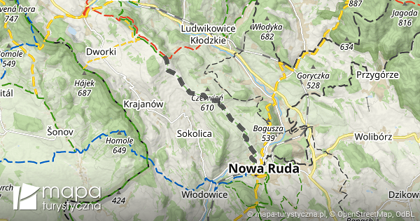Góra Wiatrów - Nowa Ruda | mapa-turystyczna.pl