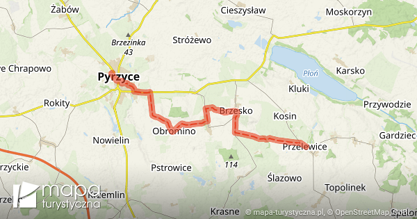 Szlak Ziemi Pyrzyckiej im. Stanisława Jansona | mapa-turystyczna.pl