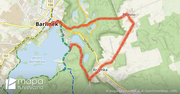 Szlak Przez Puszczę Barlinecką | mapa-turystyczna.pl
