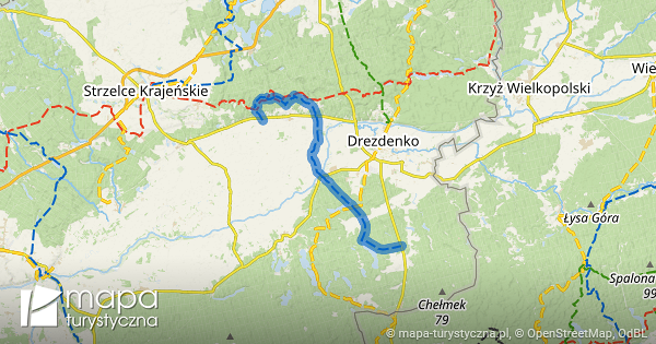 Niebieski szlak turystyczny Stare Kurowo – Grotów | mapa-turystyczna.pl
